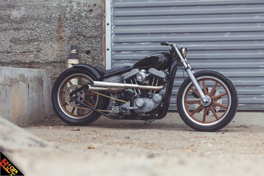 Aaron Elliott's 1996 Sportster hardtail bobber — ChopCult