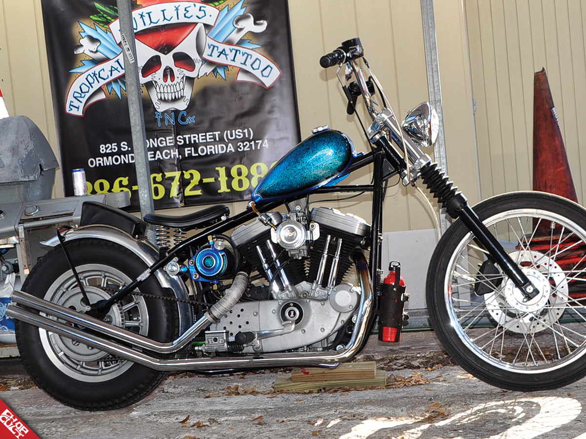Scott Alvarez's Evo Sportster Chopper — ChopCult